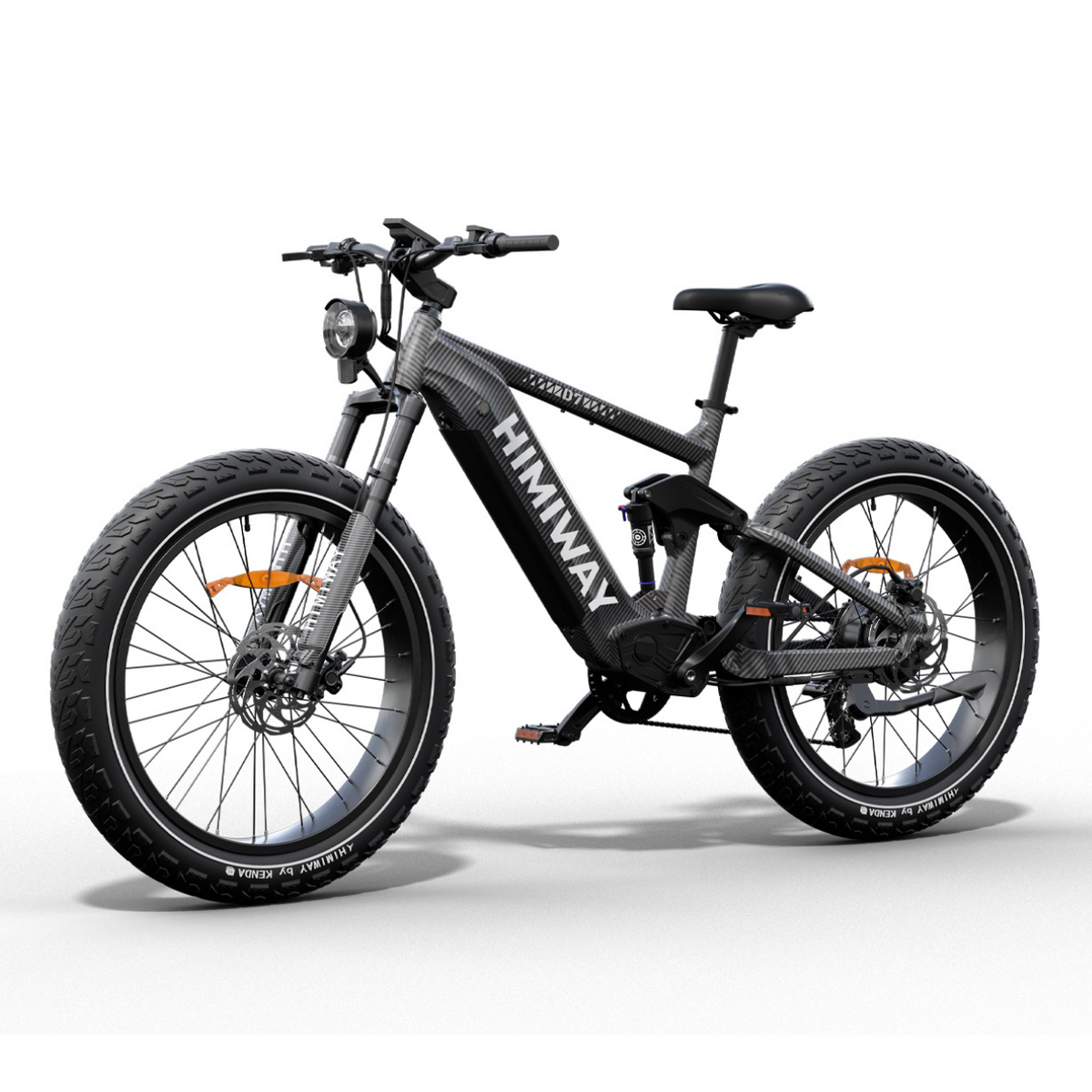 Himiway D7 Cobra Full-Suspension 1,000W Torque Sensor MTB E-Bike ...