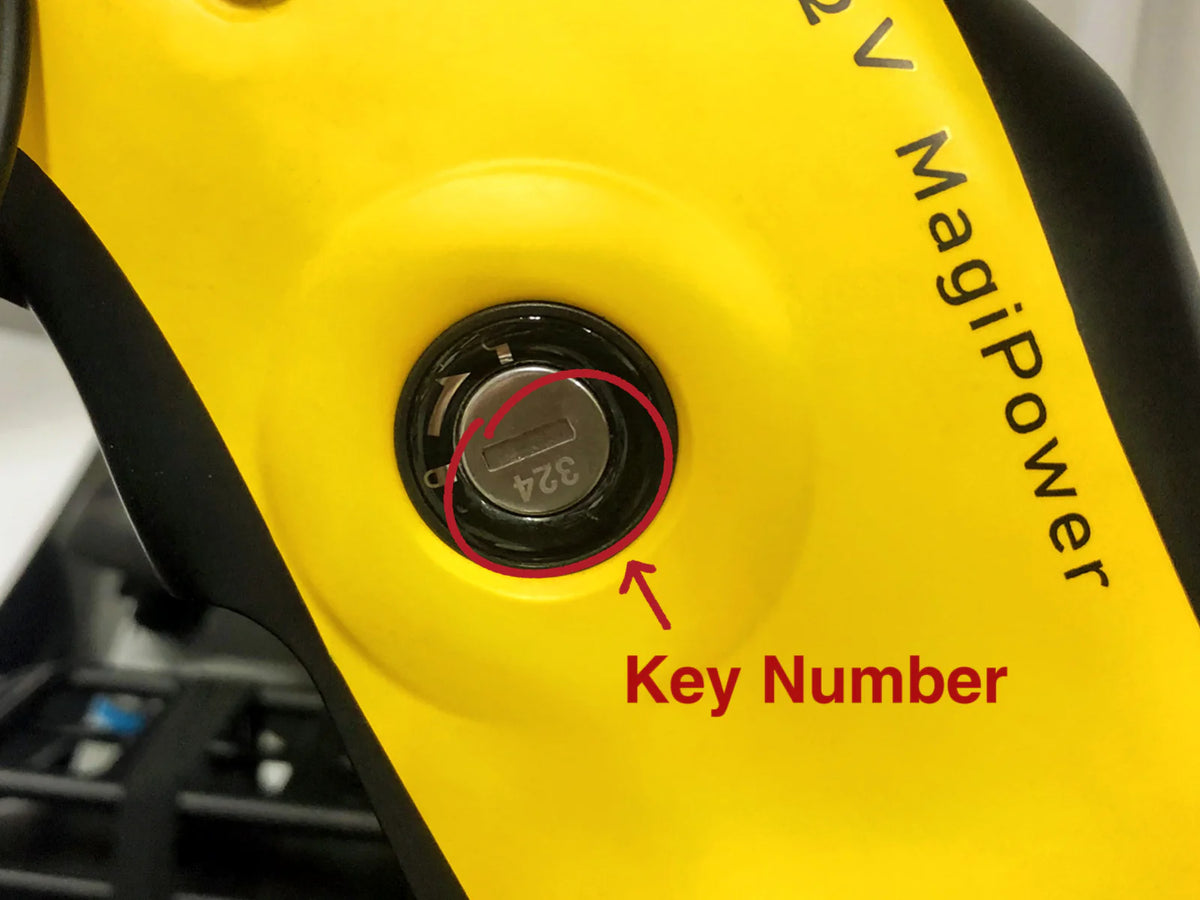 Magicycle E-Bike Replacement Key – House of Bikes