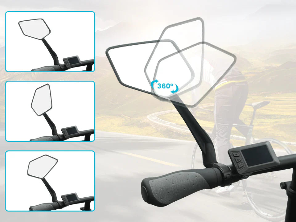 Magicycle E-Bike Mirrors (XL Wide-View) – House of Bikes